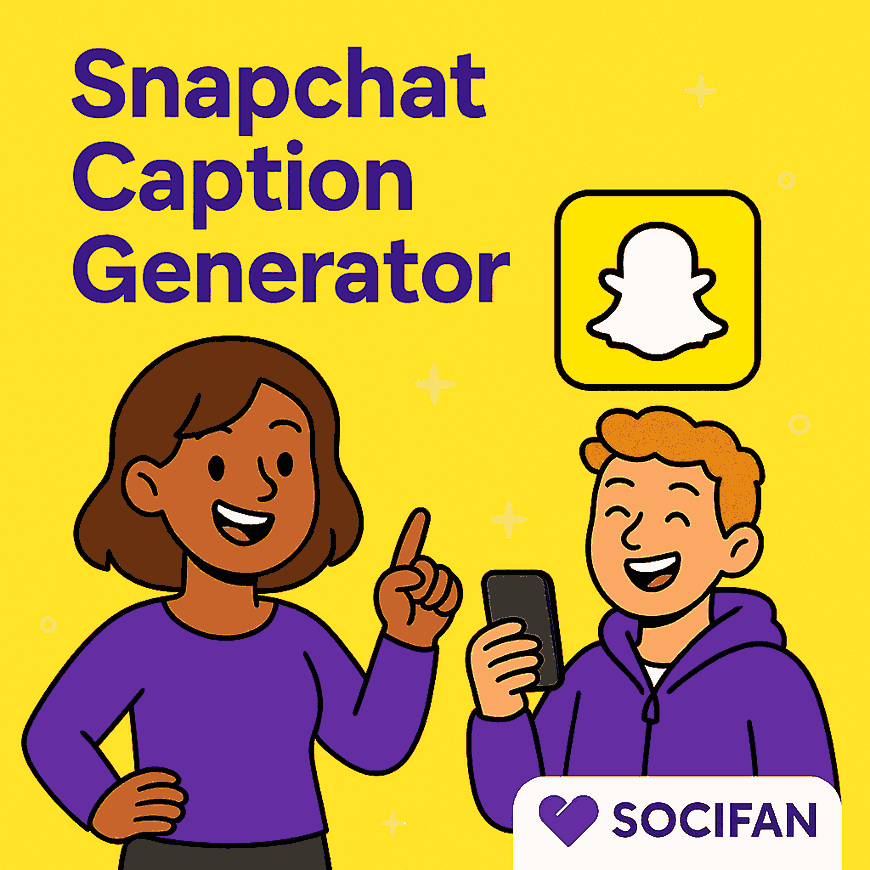 Free Snapchat Caption Generator - Fun & Smart by Socifan
